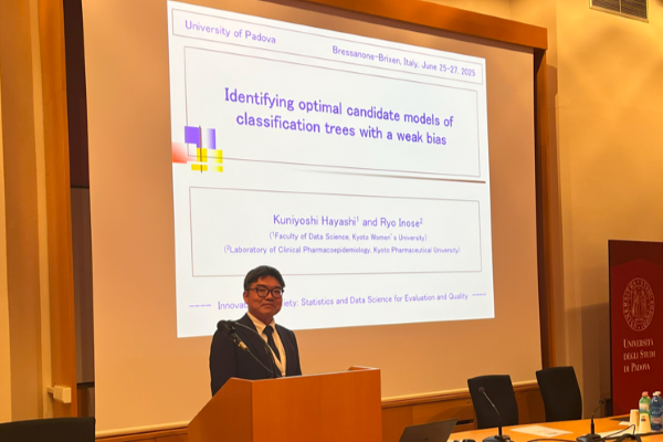 Associate Professor Kuniyoshi Hayashi (Faculty of Data Science, Kyoto Women’s University ...